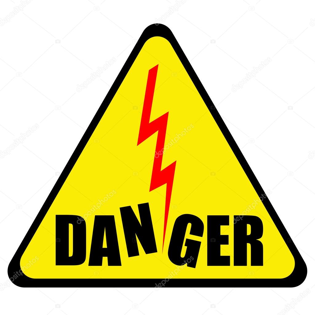 Danger sign — Stock Photo © Skovoroda #47785135 Danger sign — Stock Photo © Skovoroda #47785135