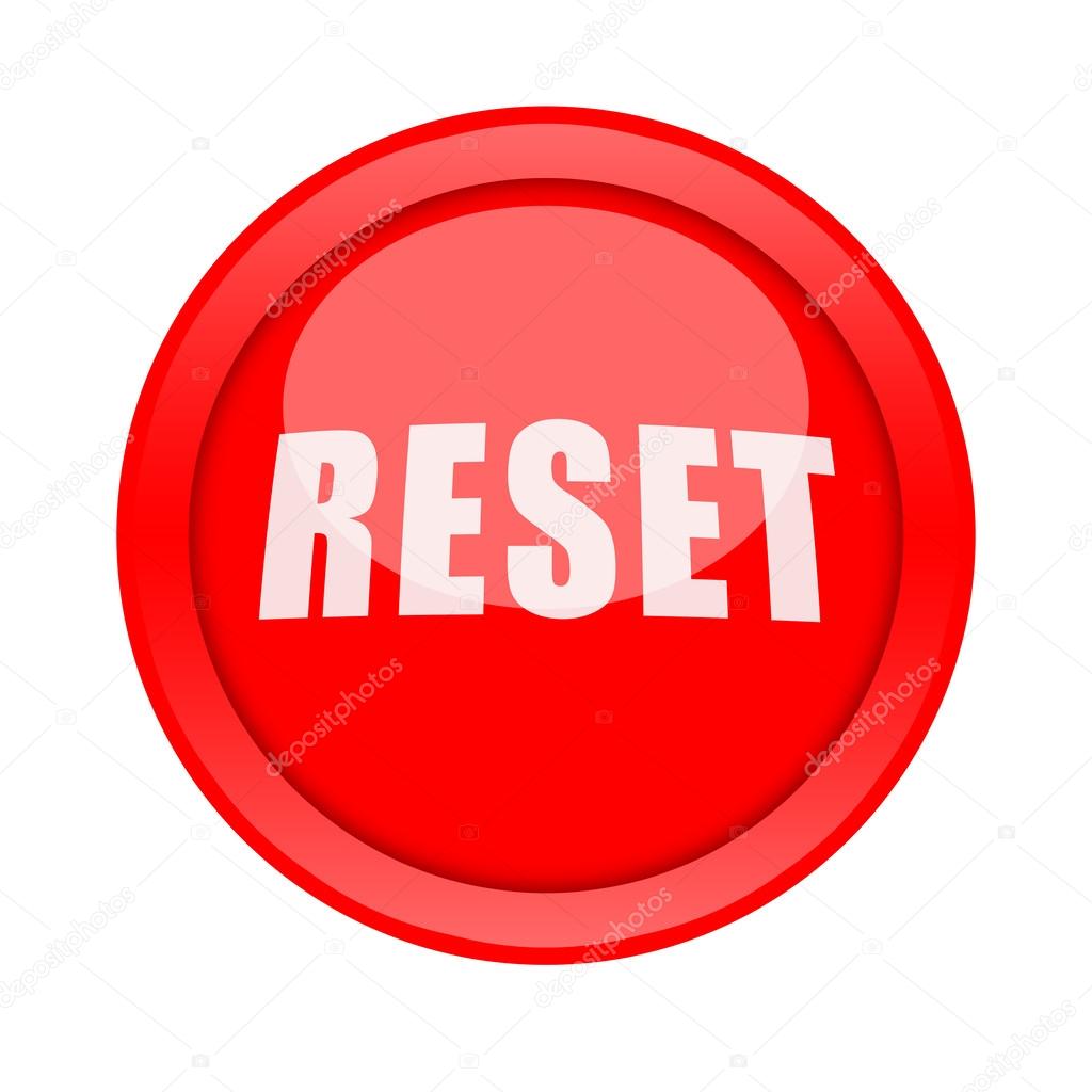 Reset button — Stock Photo © Skovoroda #49927275