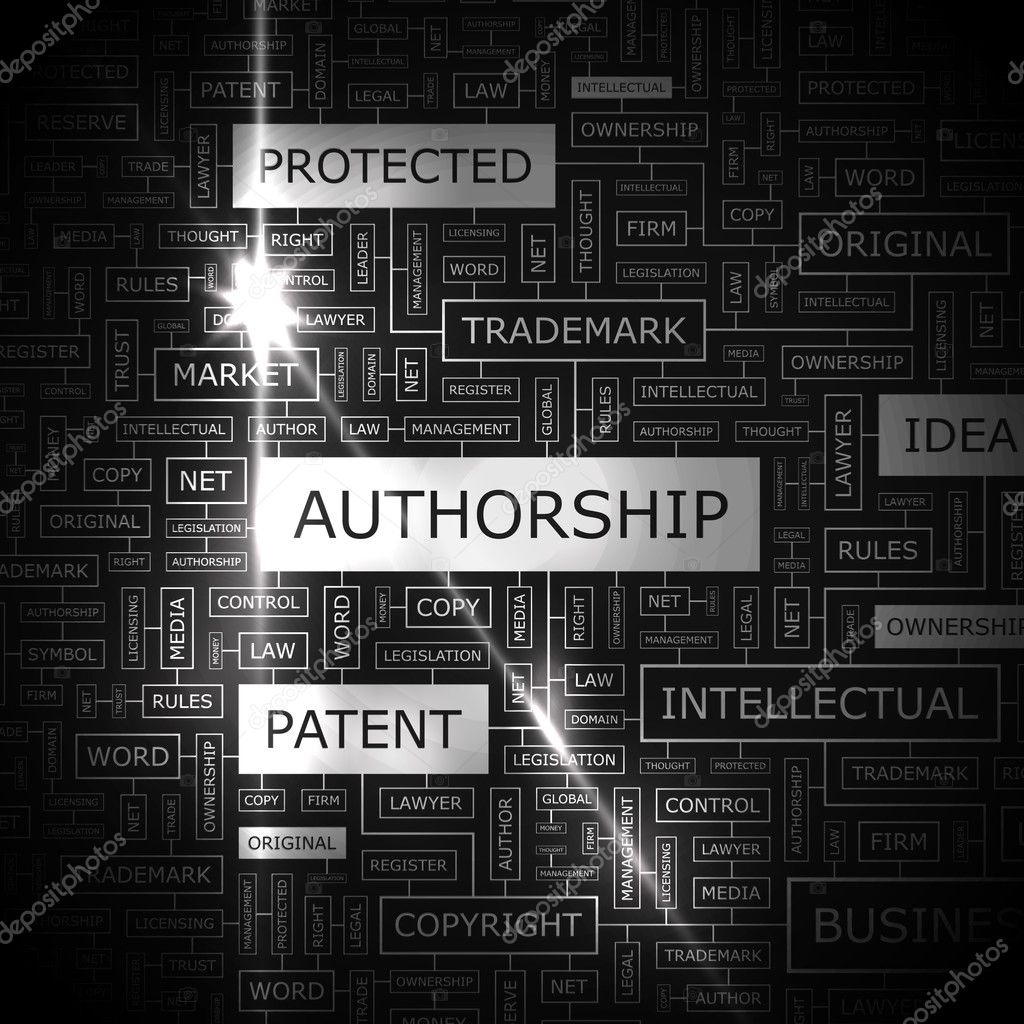 AUTHORSHIP. Stock Vector by ©studiom1 26087443