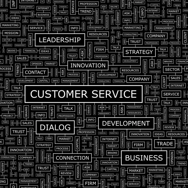 Customer service words Vector Art Stock Images | Depositphotos