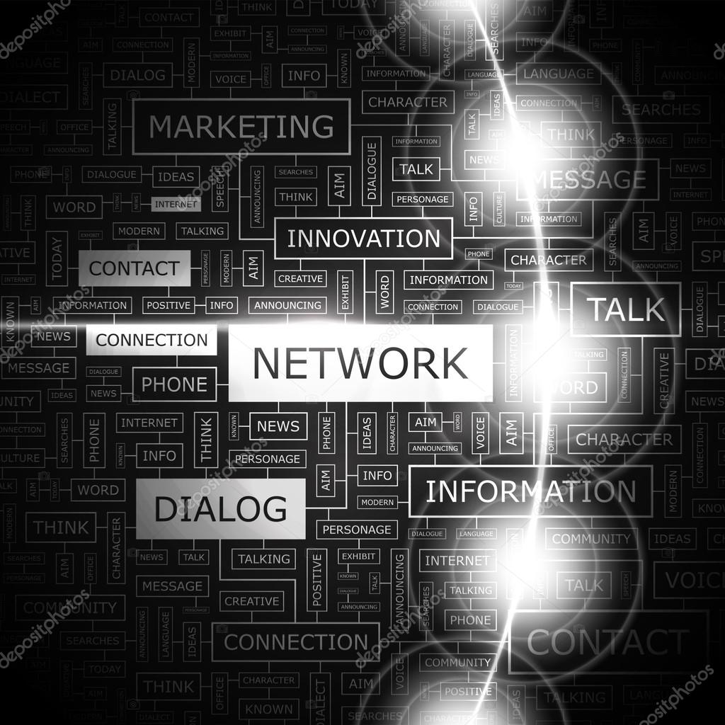 NETWORK. Stock Vector Image by ©studiom1 #26109683