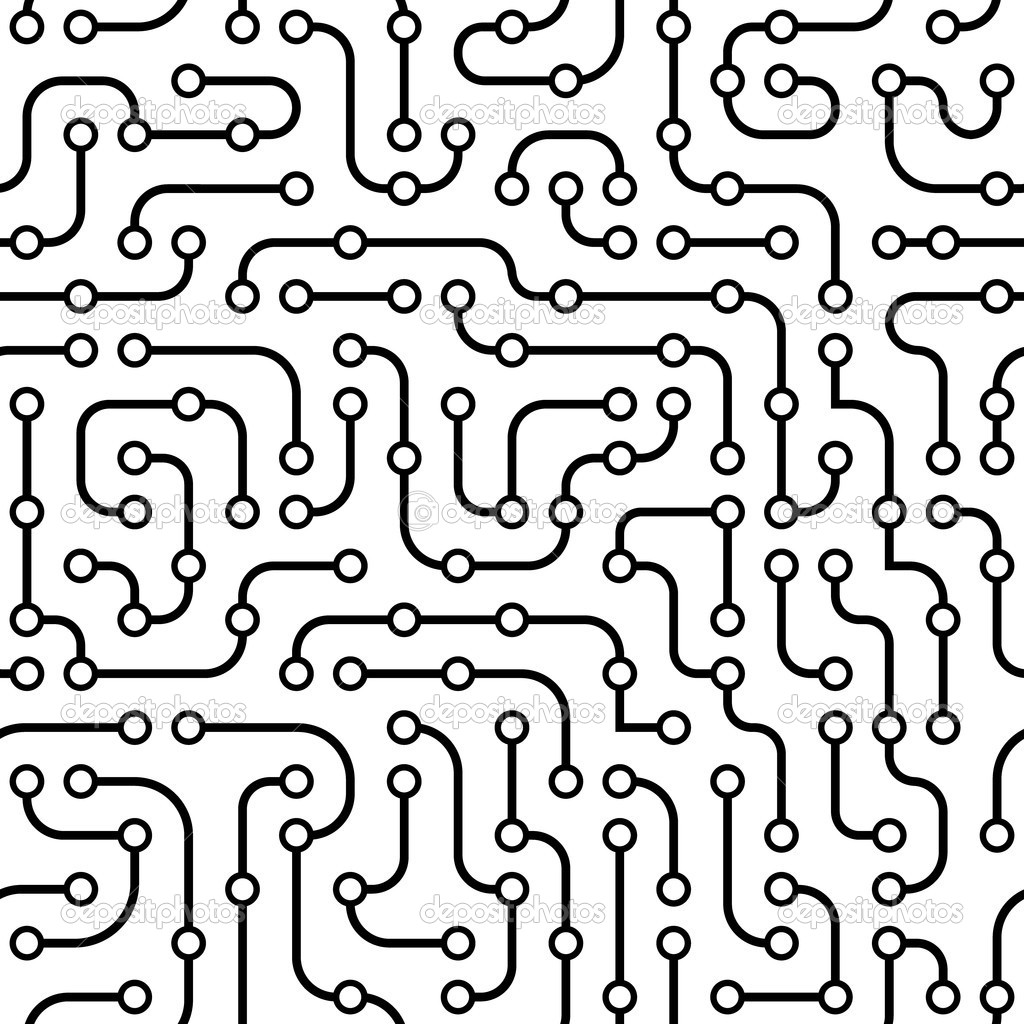 Electronic circuit board. Seamless pattern. Stock Vector by ©studiom1 ... Electronic circuit board. Seamless pattern. Stock Vector by ©studiom1 ...