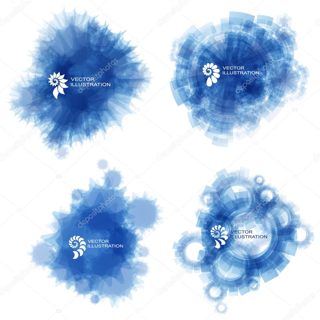 Blue illustration Stock Illustration by ©studiom1 #34491525