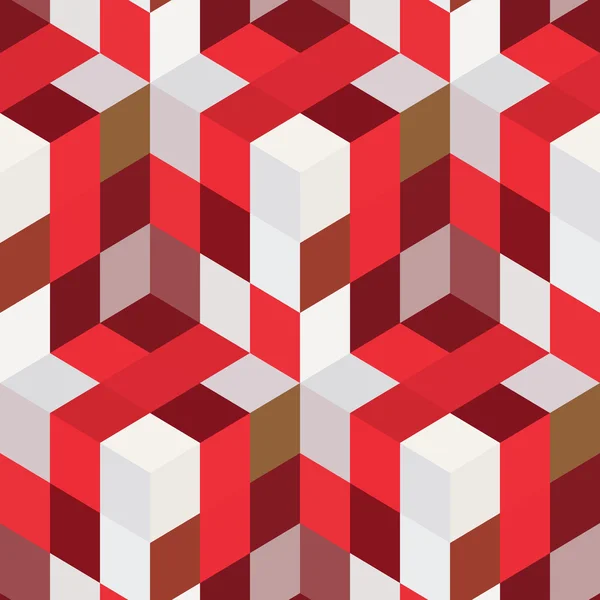 3d blocks structure background. Seamless geometric pattern. Stock ...