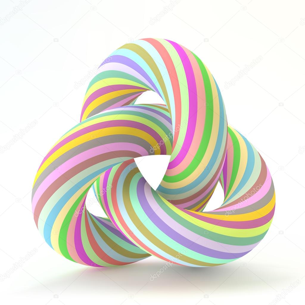 3D abstract illustration. Vector template. Stock Vector Image by ...