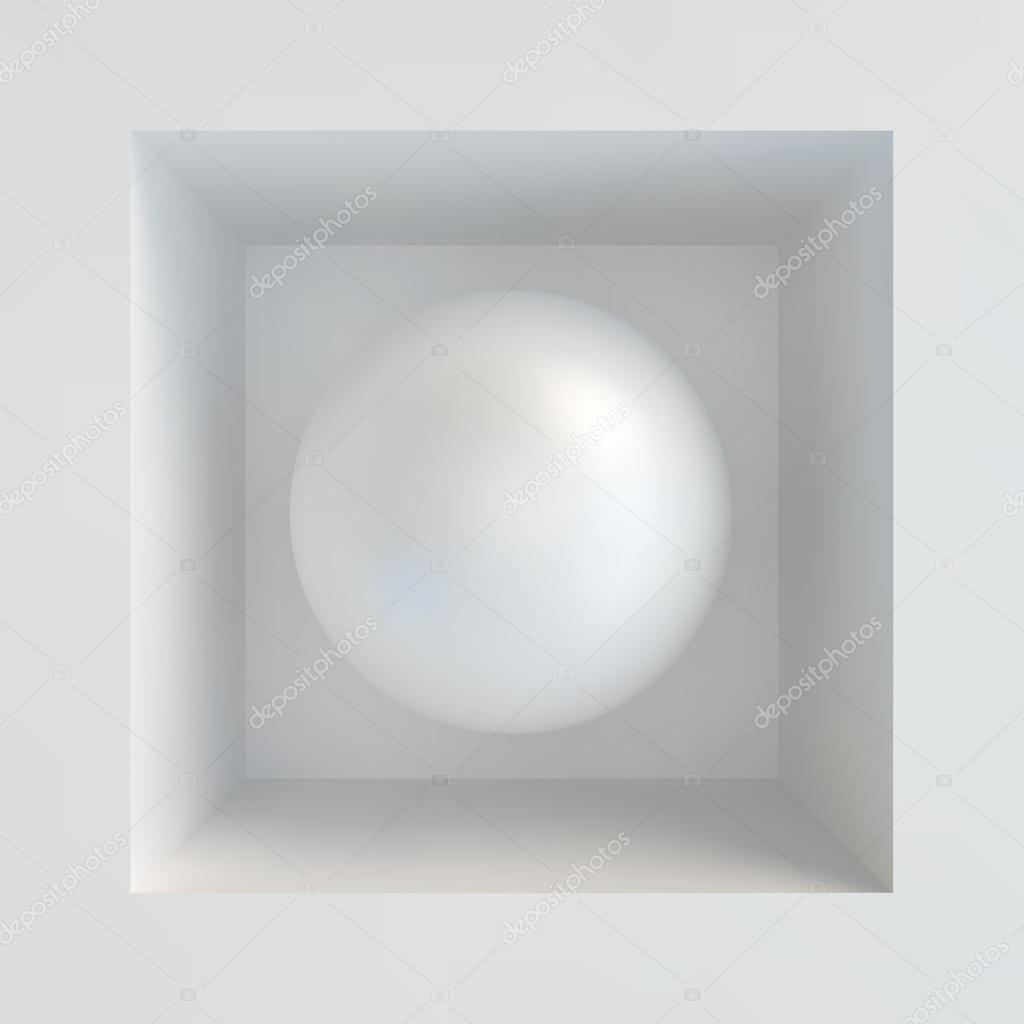 Sphere. 3D vector illustration. Stock Vector by ©studiom1 39427651