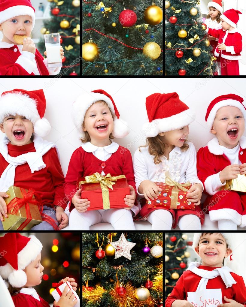Christmas collage Stock Photo by ©yanlev 13806061