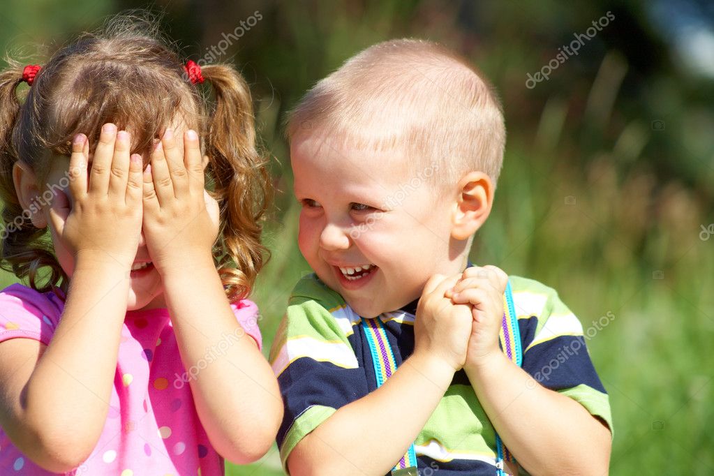 Funny kids Stock Photo by ©yanlev 21416963