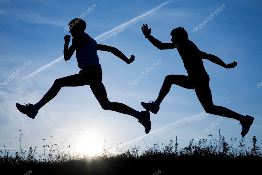 Two men in the field Stock Photo by ©yanlev 46932219