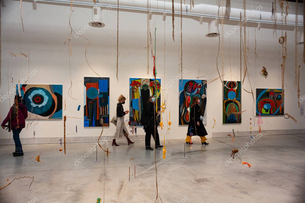 VENECIA, ITALIA - 20 de abril: Inauguraci n del Pabell n N rdico en la 59 Exposici n ...