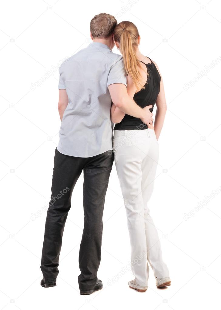 Back view of young couple Stock Photo by ©ghoststone 22741127