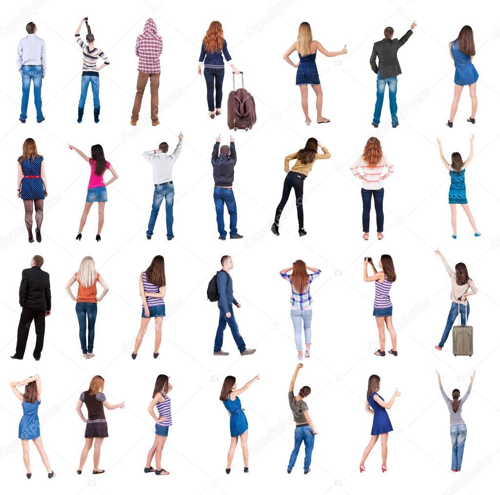 Collection " Back view people ". Stock Photo by ©ghoststone 37074715