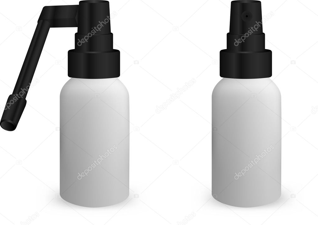 Oral spray bottles. Stock Vector Image by ©barghest #42487607