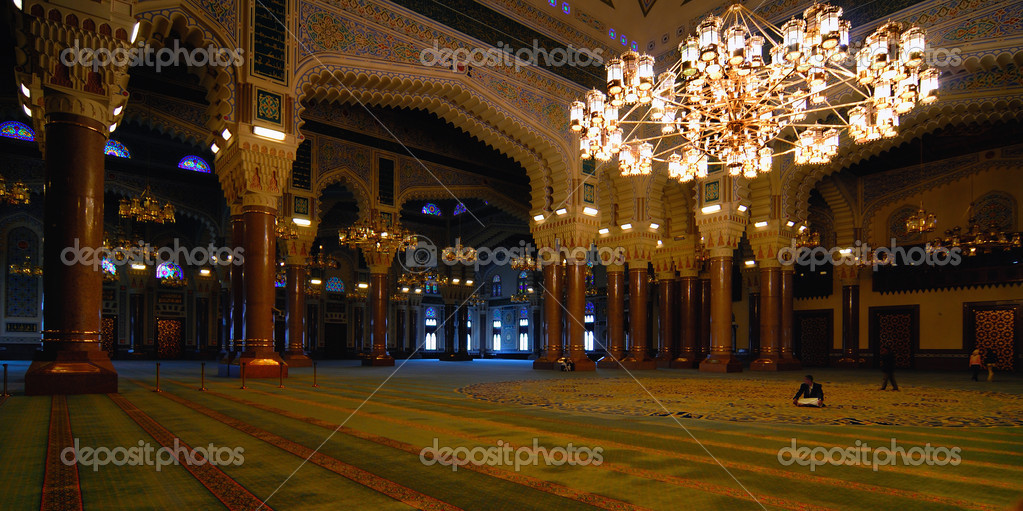 Mosque interior Stock Photo by ©znm666 37870637