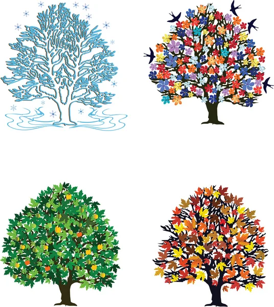 200 4 seasons Vectors, Royalty-free Vector 4 seasons Images ...