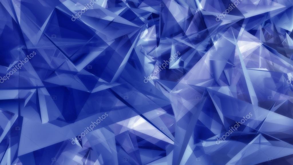 Geometric blue triangular shapes — Stock Photo © timbrk #29382773