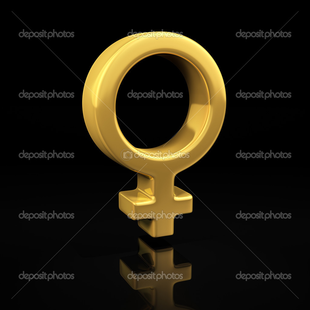 Gold Venus on black Stock Photo by ©timbrk 42390079