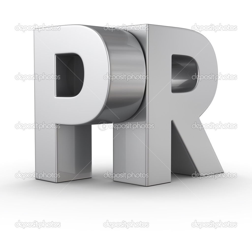 Imágenes: la letra pr | Letras de PR — Foto de stock © timbrk #49478497