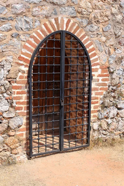 Medieval iron gate. — Stock Photo © s_christina #3393450