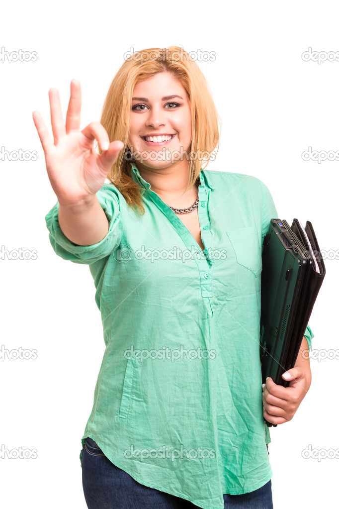 Overweighted woman Stock Photo by ©hsfelix 29007759