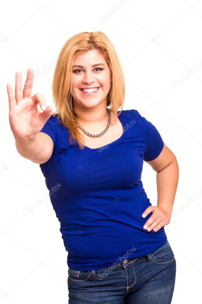 Overweighted woman Stock Photo by ©hsfelix 29008069