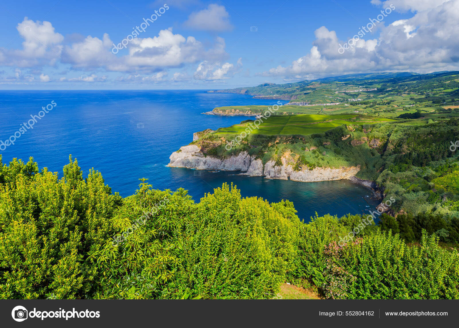 View Miradouro Santa Iria Island Miguel Azores — Stock Photo © zittto ...