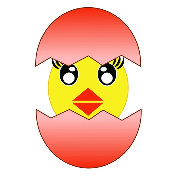 Chick hatching from egg clip art Stock Photos, Royalty Free Chick ...