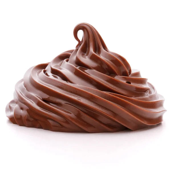 Chocolate cream swirl Stock Photo by ©natika 53806563