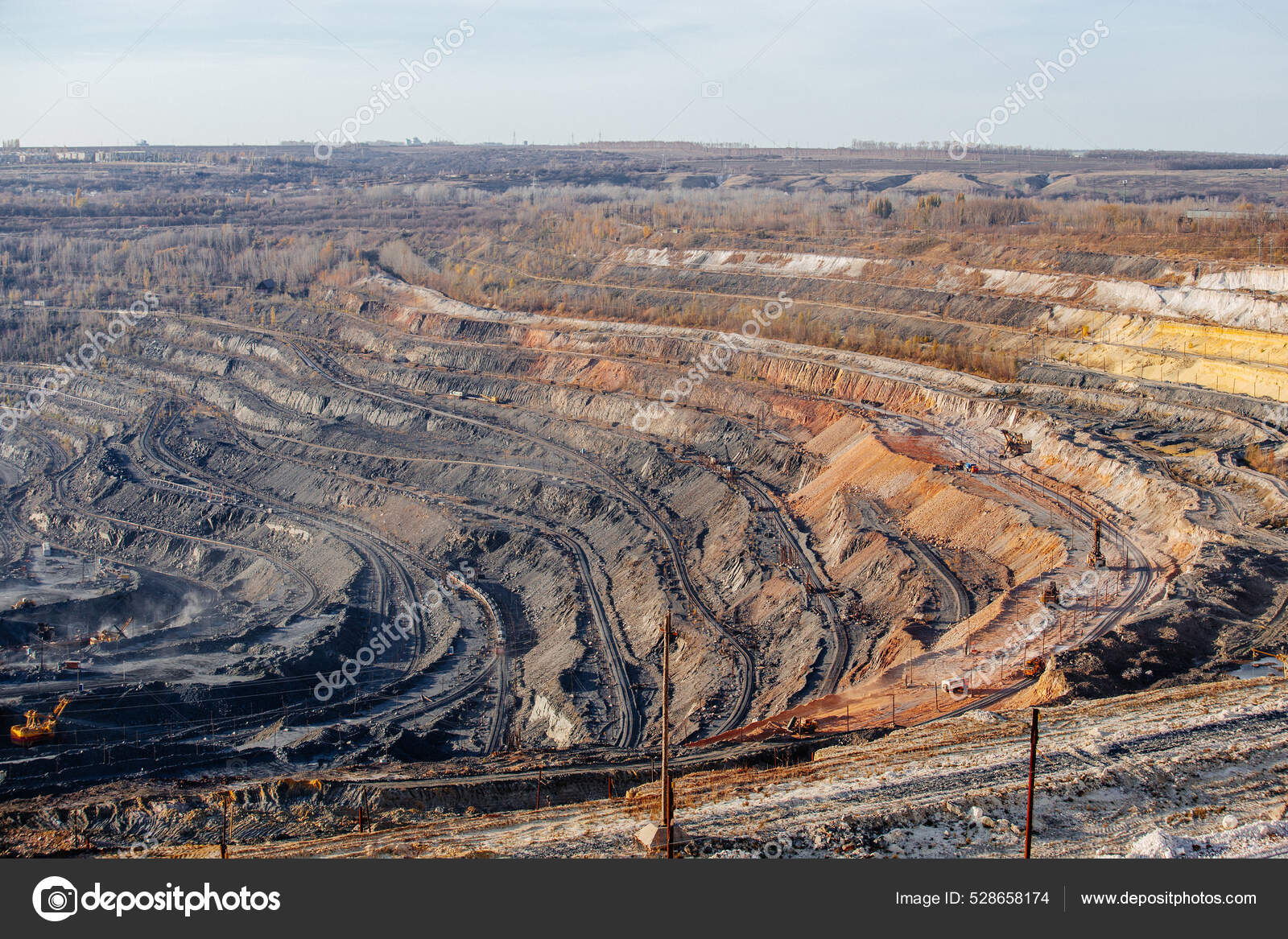 Open Pit Mine Mining Processing Plant — Stock Photo © mulderphoto ...