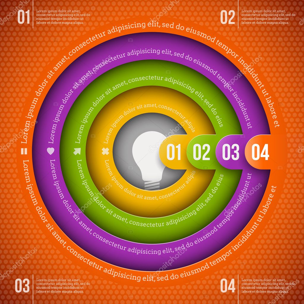 Abstract infographics design template — Stock Vector © S-E-R-G-O #19486039