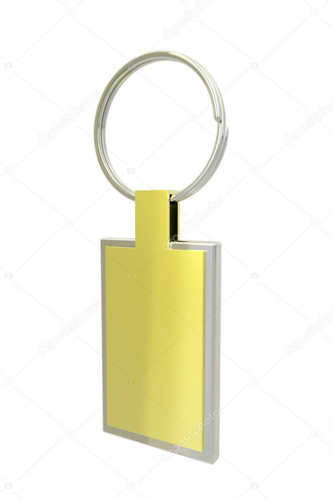 Golden key ring Stock Photo by ©magraphics 42797841