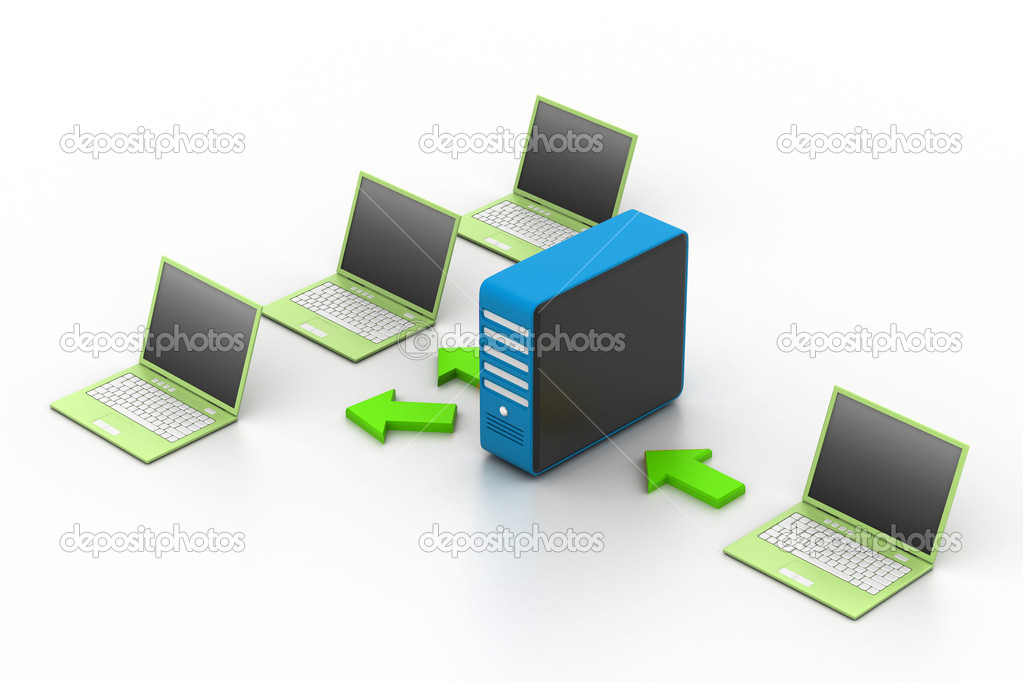 Computer network Stock Photo by ©rbhavana 19204467