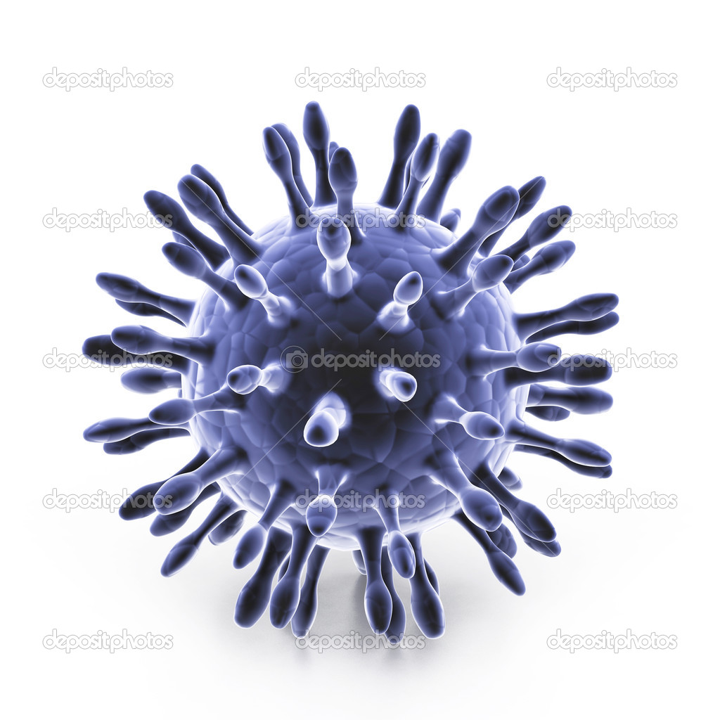 3d virus in white background Stock Photo by ©rbhavana 29870171