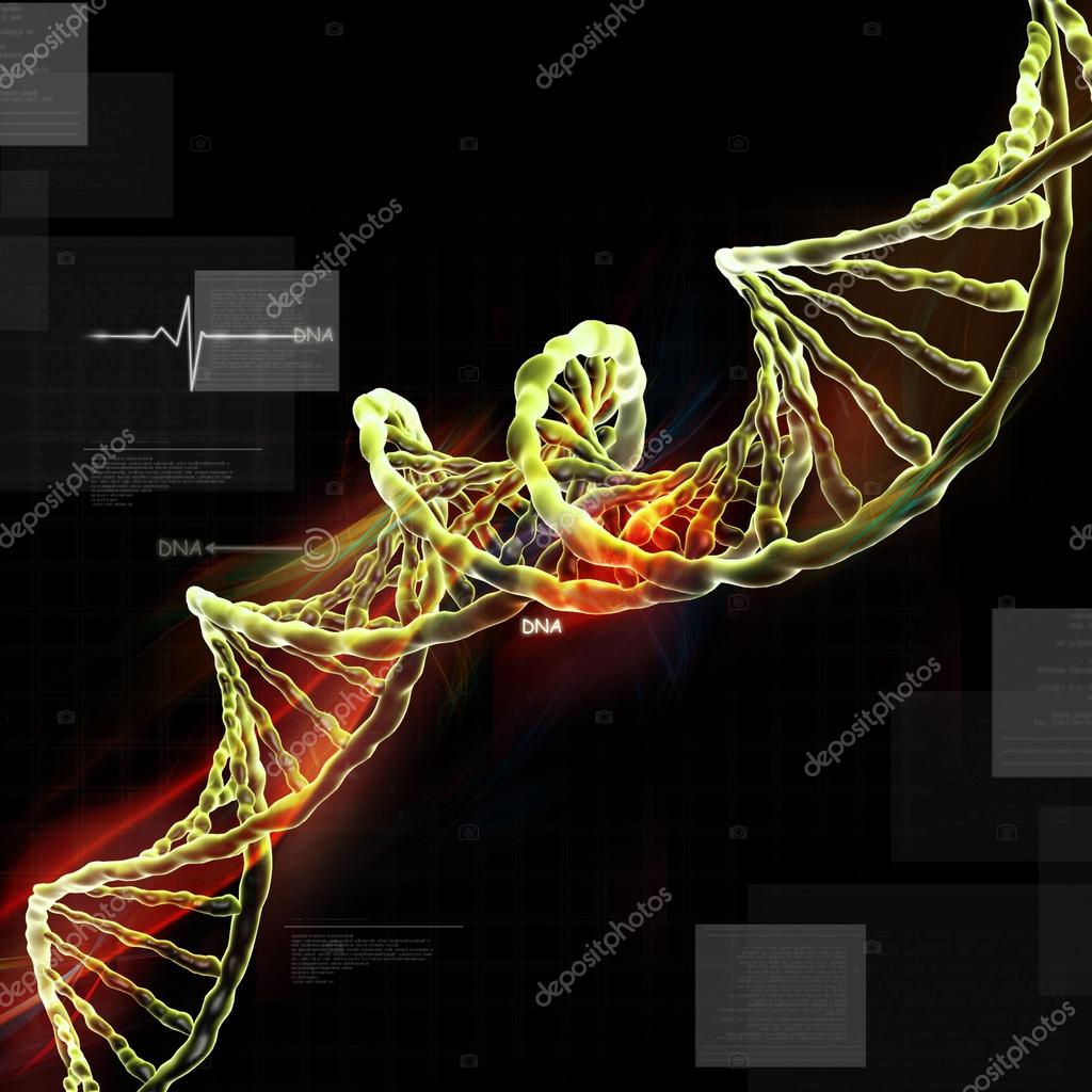 DNA in abstract design — Stock Photo © rbhavana #29914761