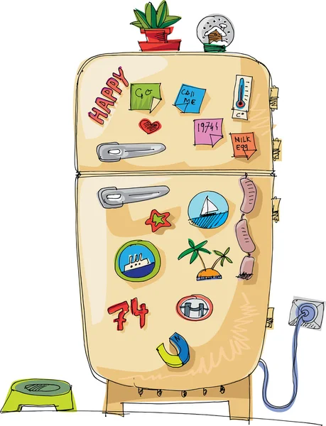 ᐈ Cartoon fridge stock pictures, Royalty Free fridge images | download ...