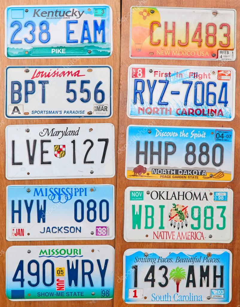 Number plates — Stock Photo © swisshippo #39128303