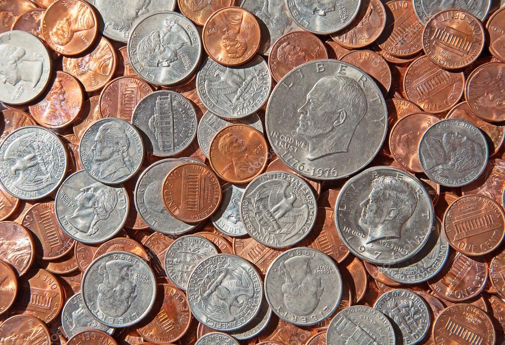 Huge Pile Of Quarters