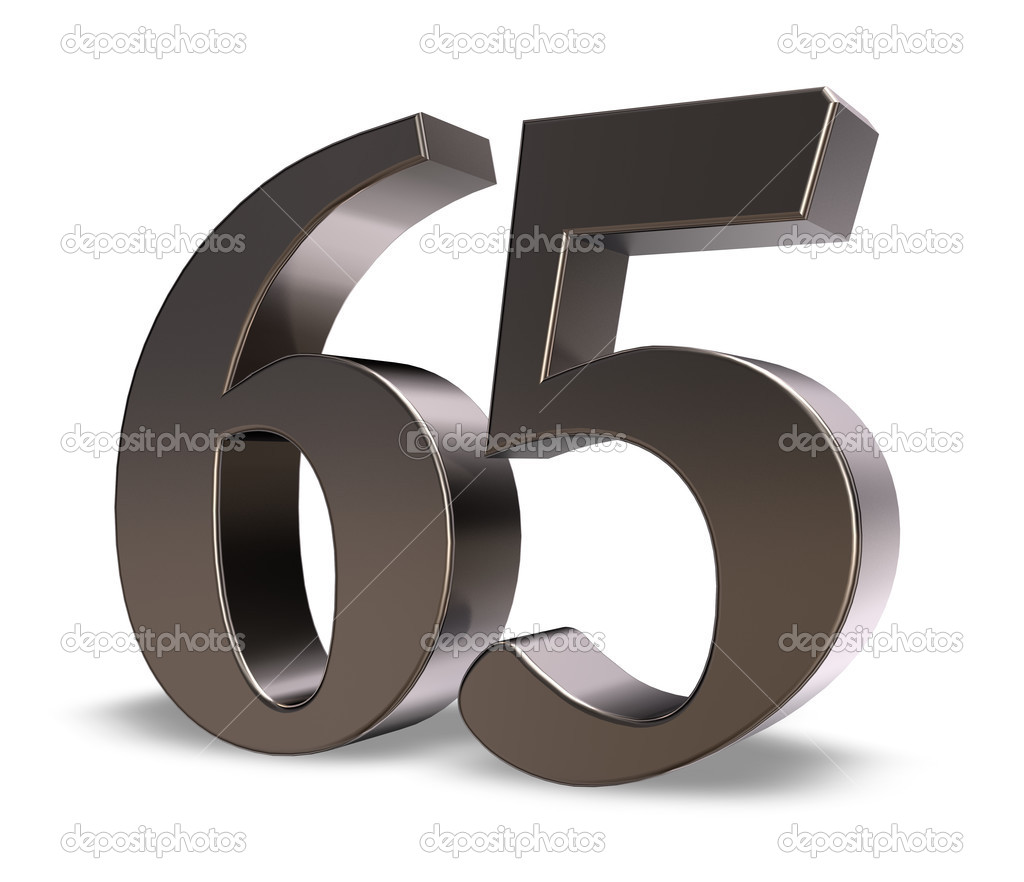 Number sixty five Stock Photo by ©drizzd 13644544