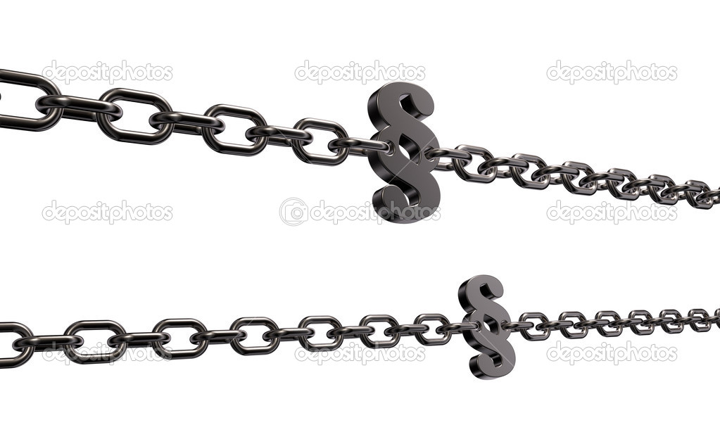 Paragraph chains — Stock Photo © drizzd #14540625