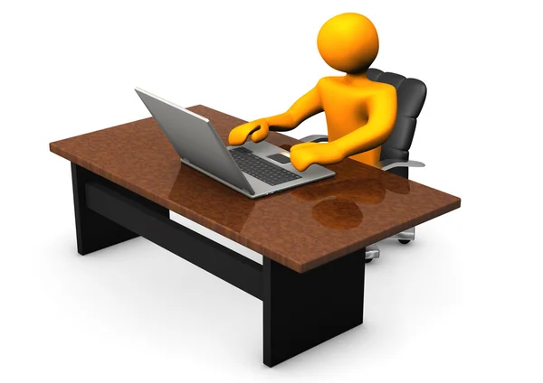 3d man computer Stock Photos, Royalty Free 3d man computer Images ...