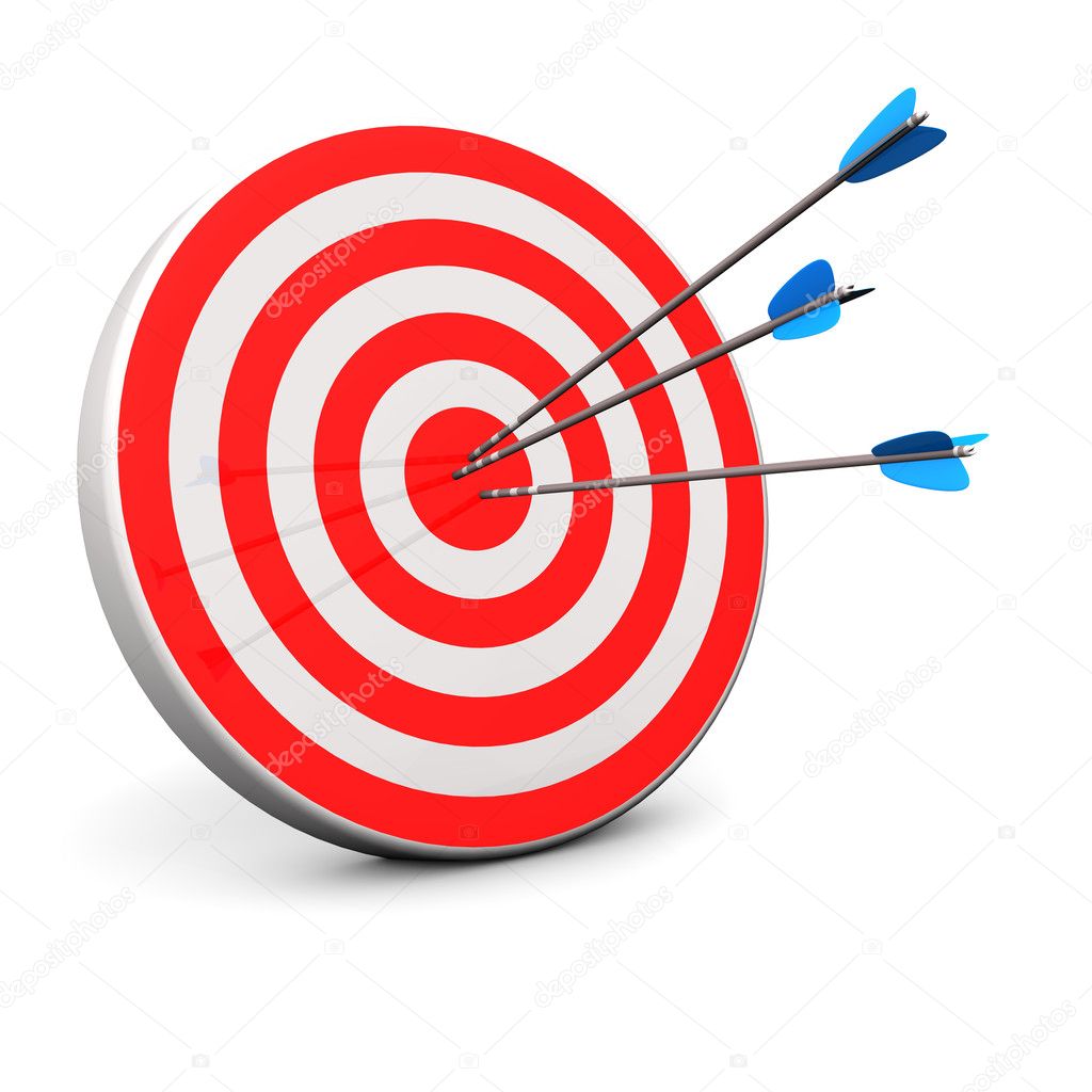 Red Target Stock Photo by ©limbi007 19295757
