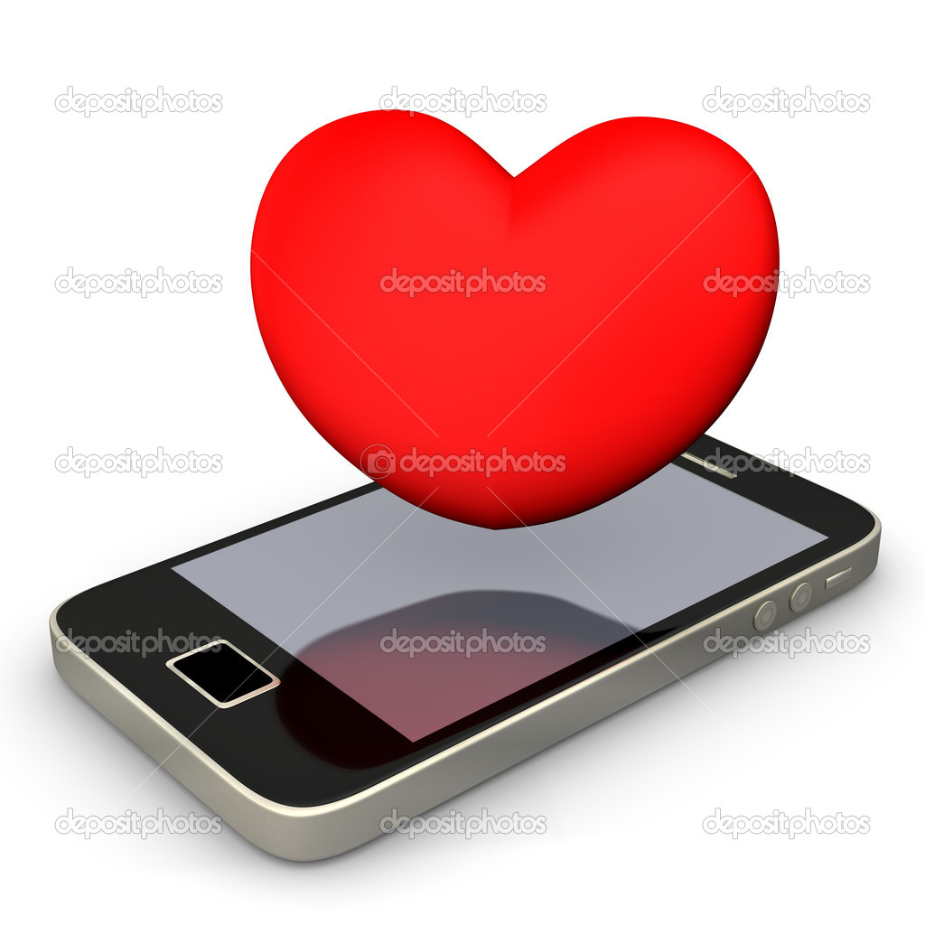 Smartphone Heart Stock Photo by ©limbi007 21287121