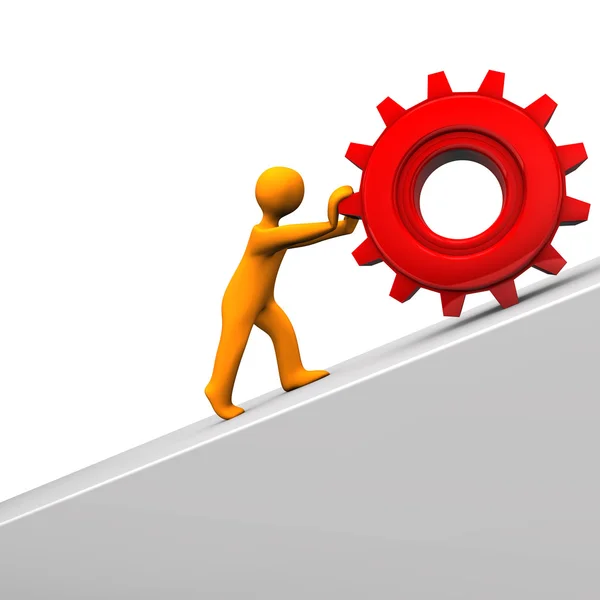 Push uphill Stock Photos, Royalty Free Push uphill Images | Depositphotos®