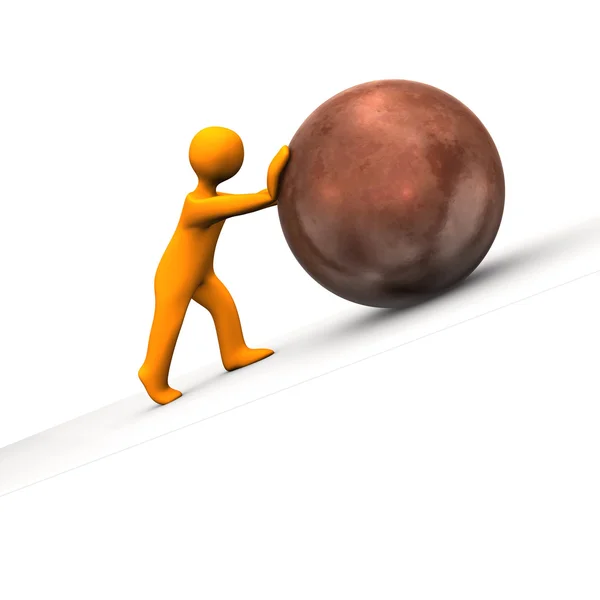 Push uphill Stock Photos, Royalty Free Push uphill Images | Depositphotos®