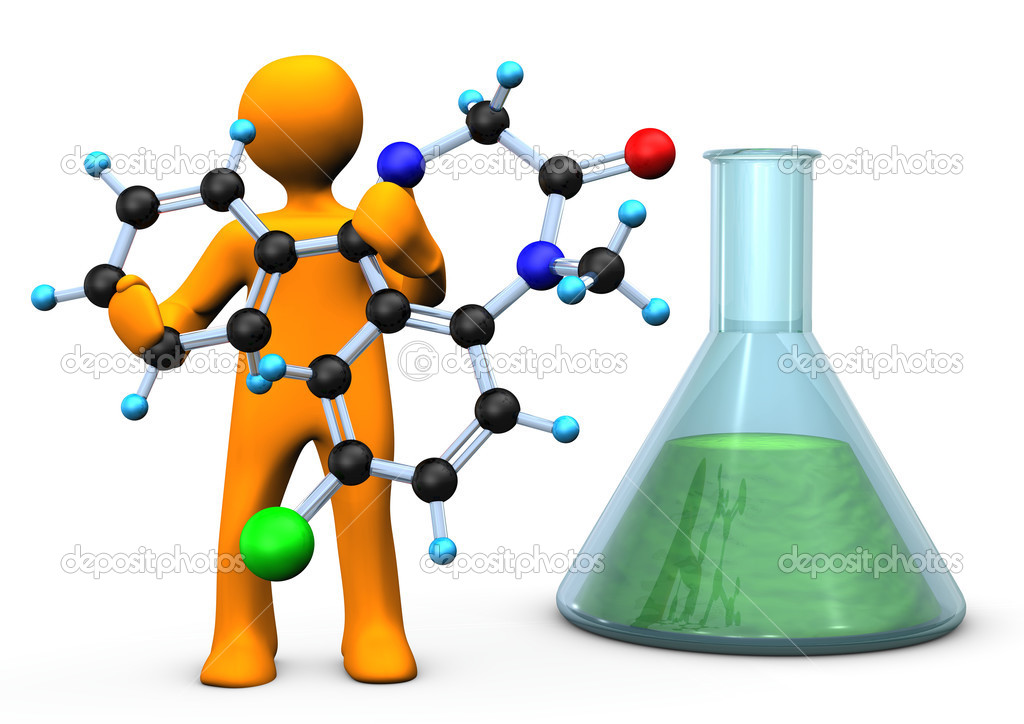 Molécula química — Foto de stock © limbi007 #23169820