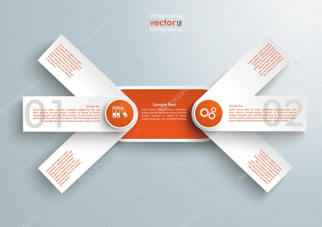 Double Triple Banner 2 Options PiAd Stock Vector by ©limbi007 36552581