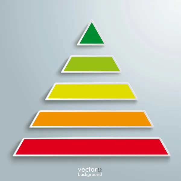 2 Parallel Colored Pyramids Infographic Stock Vector Image by ©limbi007 ...