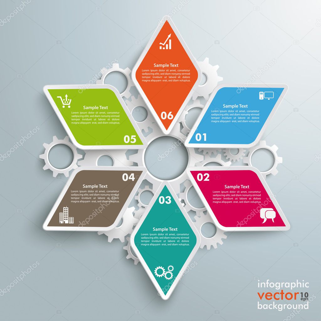 Colored Rhombus Stock Vector by ©limbi007 40777603