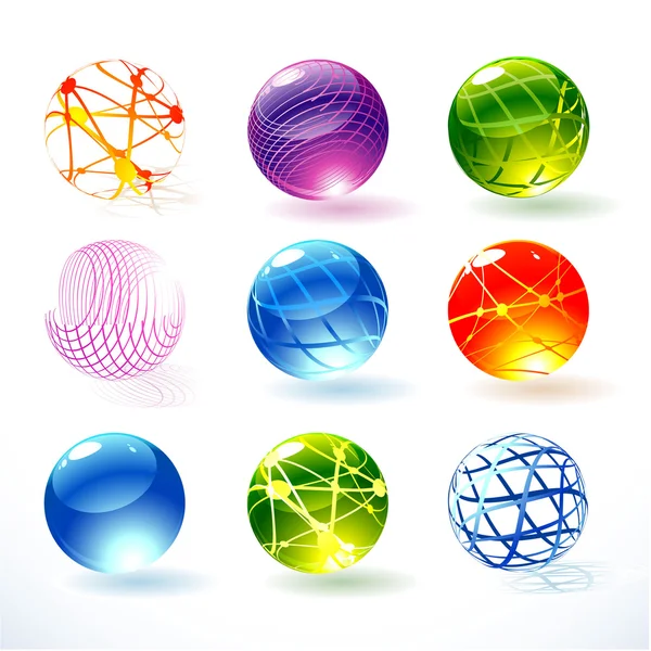 Color abstract transparent sphere Stock Vector Image by ©mustahtar ...