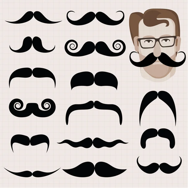 Mustaches Vector Art Stock Images Depositphotos